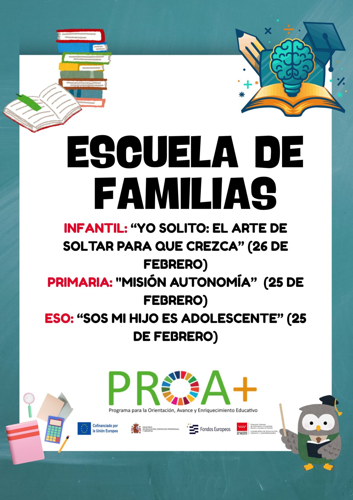 Escuela de familias – Alcorcón | Colegio Santísima Trinidad